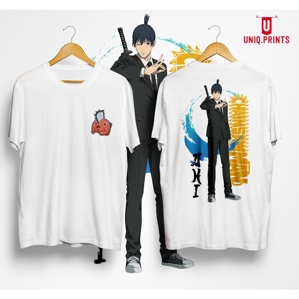 UNIQ.PRINTS CHAINSAW MAN GRAPHIC COTTON TSHIRT FOR MEN AND WOMEN ...