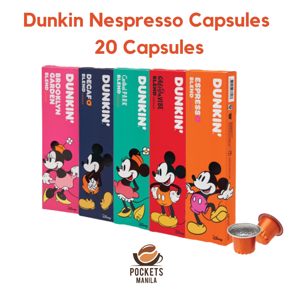 Dunkin Nespresso Capsules (20 pods and Trial Pack) | Shopee Philippines
