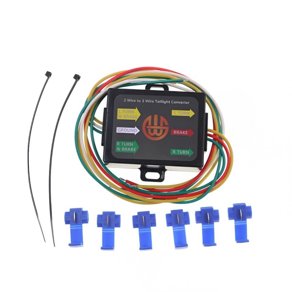 1 set 2 Way to 3 Way Wire Splice - in Trailer Wiring Harness Kit for ...