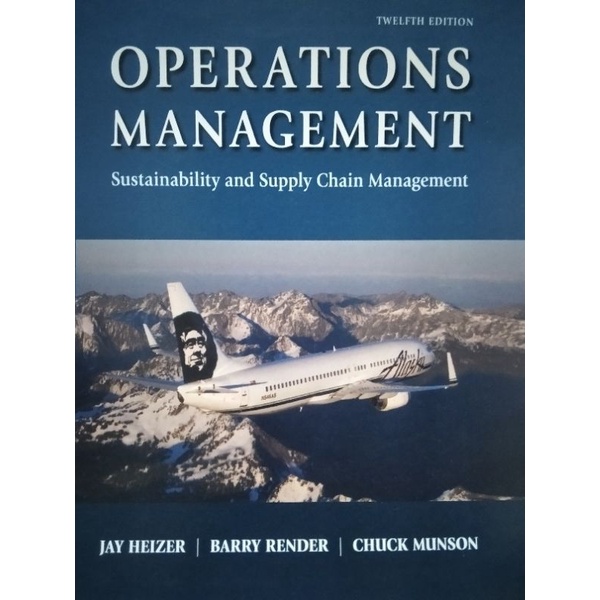 Operations Management Twelfth Edition By Jay Heizer | Shopee Philippines