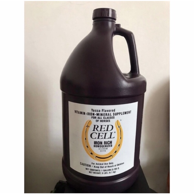 Red Cell Iron for Horse and Gamefowl Use (1 Gallon ) | Shopee Philippines