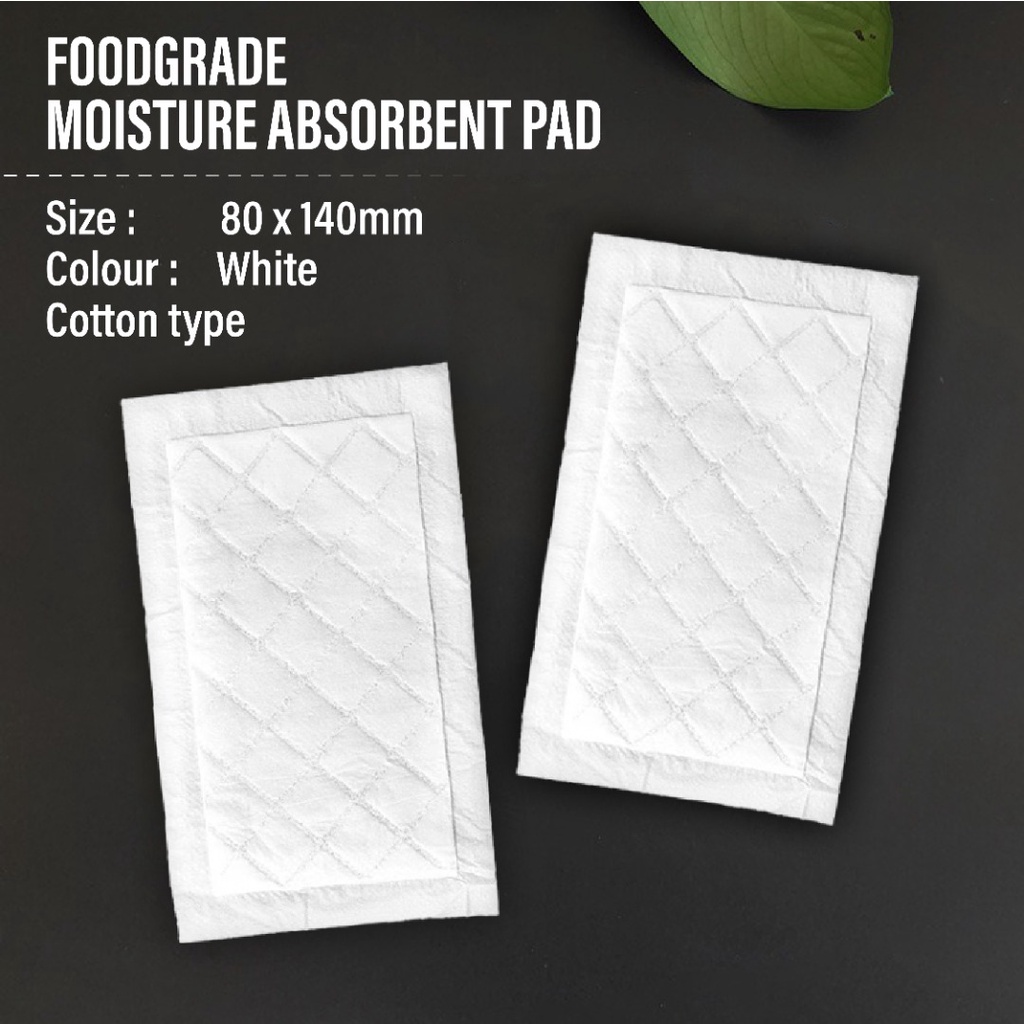 Food Grade Absorbent Pad (Super Soaker Pad) Meat, Fruit etc. (100pcs ...