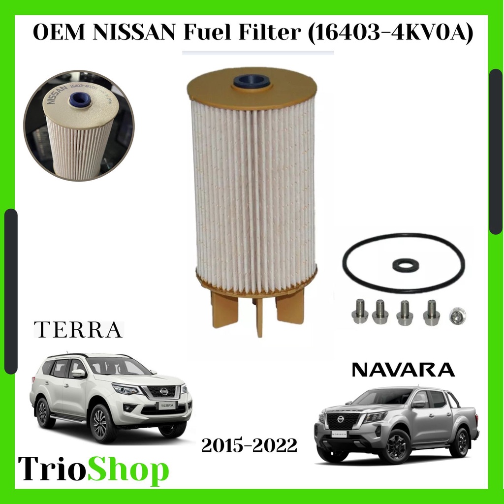 OEM NISSAN Fuel Filter (16403-4KV0A) for Nissan Terra (2018-Up), Nissan ...