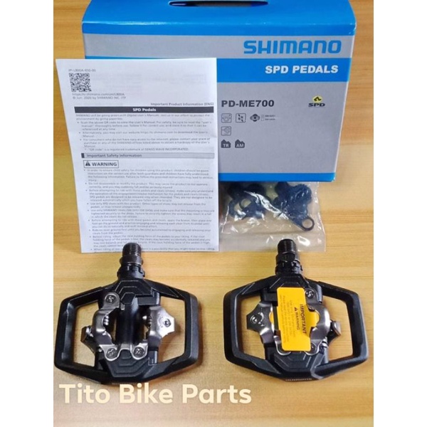 SHIMANO ME700 CLEAT PEDALS | Shopee Philippines