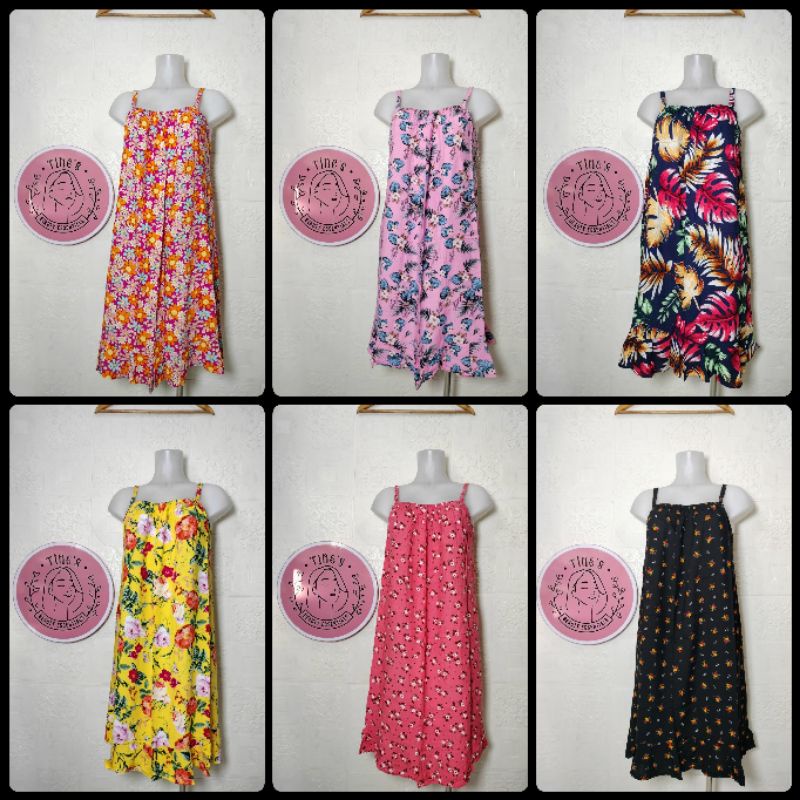 Challis Duster Ruffles w/ 1 Side Pocket|M-XL | Shopee Philippines