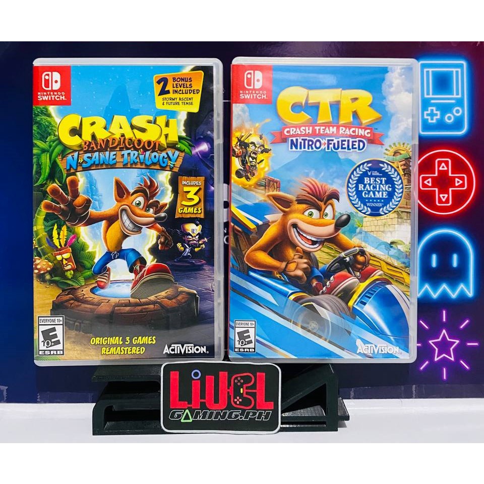 Crash Bandicoot N Sane Trilogy | CTR Crash Team Racing Nitro Fueled ...