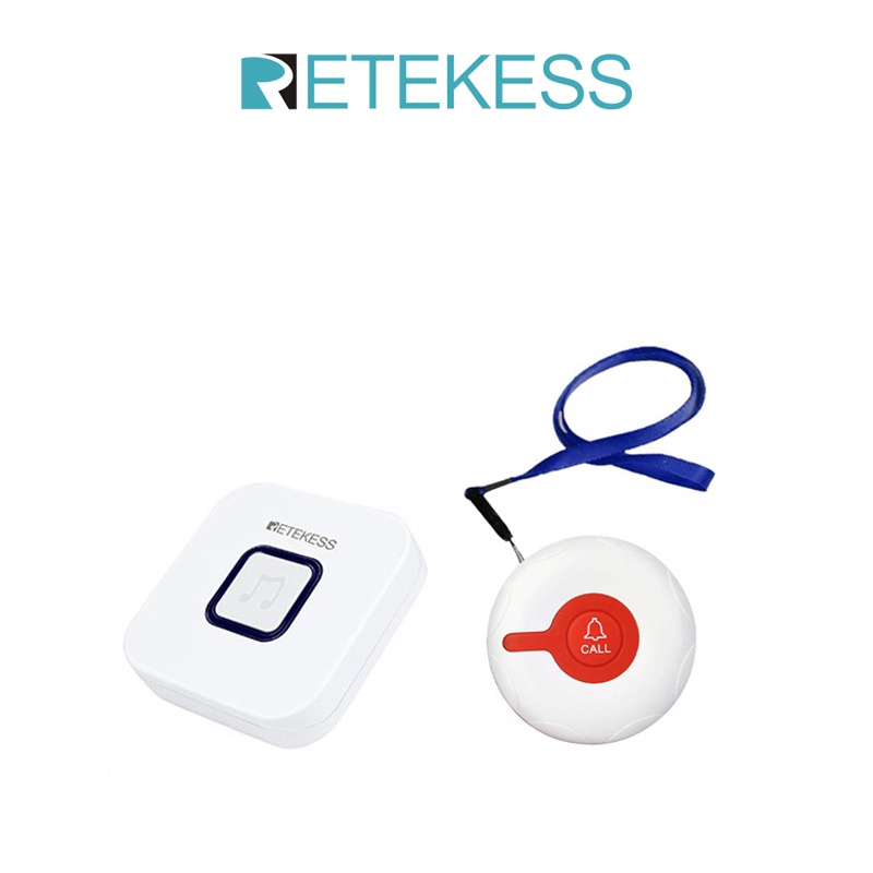 Retekess TH003 Caregiver Pager System Nurse Alert System for Home 52 ...
