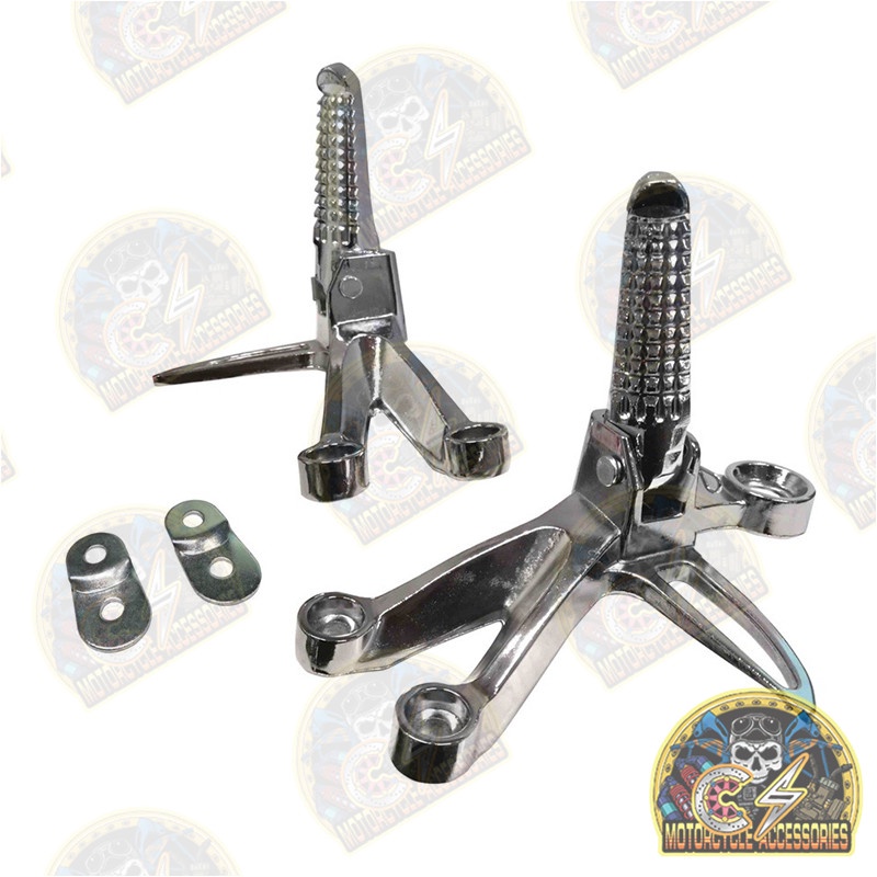 CS Motorcycle footrest rear foot rest alloy raider150(step nut ...