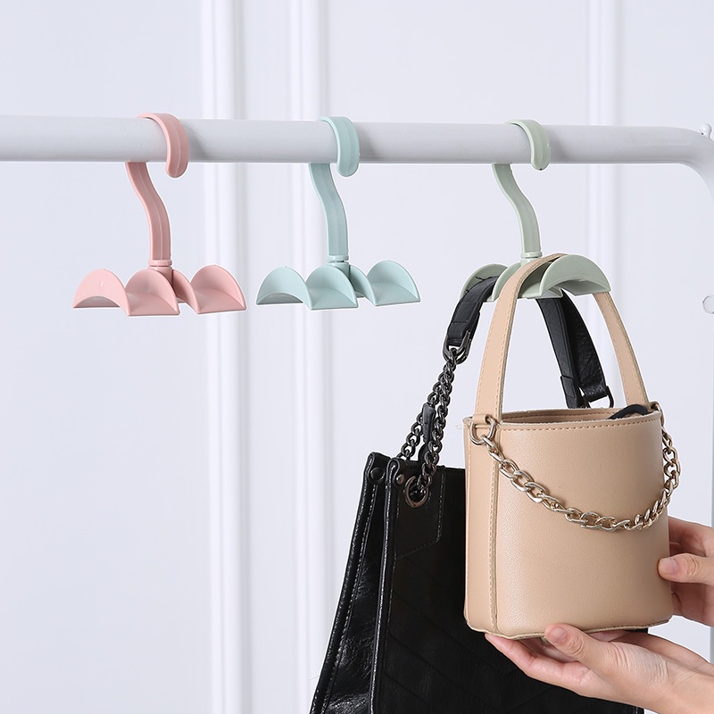Rotation Clothes Organizer Bag Scarf Wardrobe Clothing Handbag Storage ...