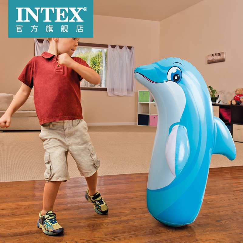 intex-44669 inflatable tumbler toys, animal water bags, baby inflatable ...