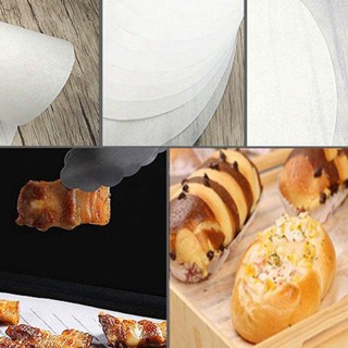 500Pcs 4.5-Inch Non-Stick Round Baking Paper Barbecue Paper Cake Liner ...