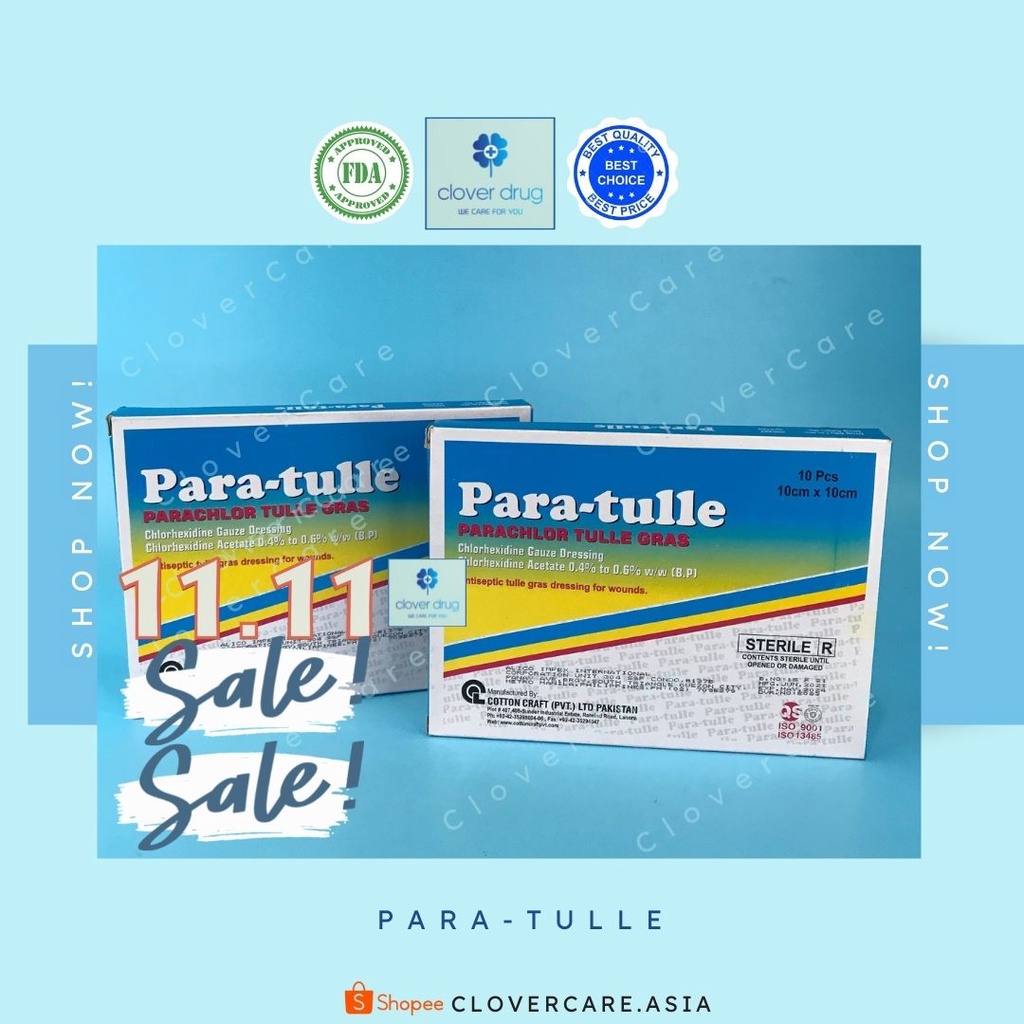 PARA-TULLE (10 pcs/box) | Shopee Philippines