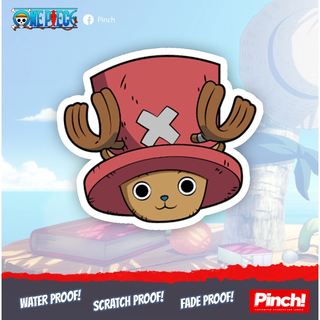 One Piece Sticker - Tony Tony Chopper 4pcs | Shopee Philippines
