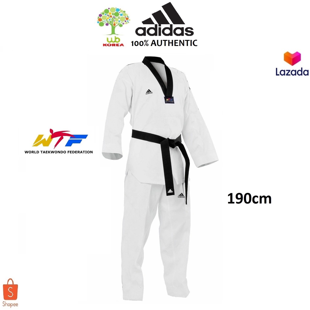 ADIDAS Performance World Taekwondo Federation ADI-CHAMPION II Uniform ...