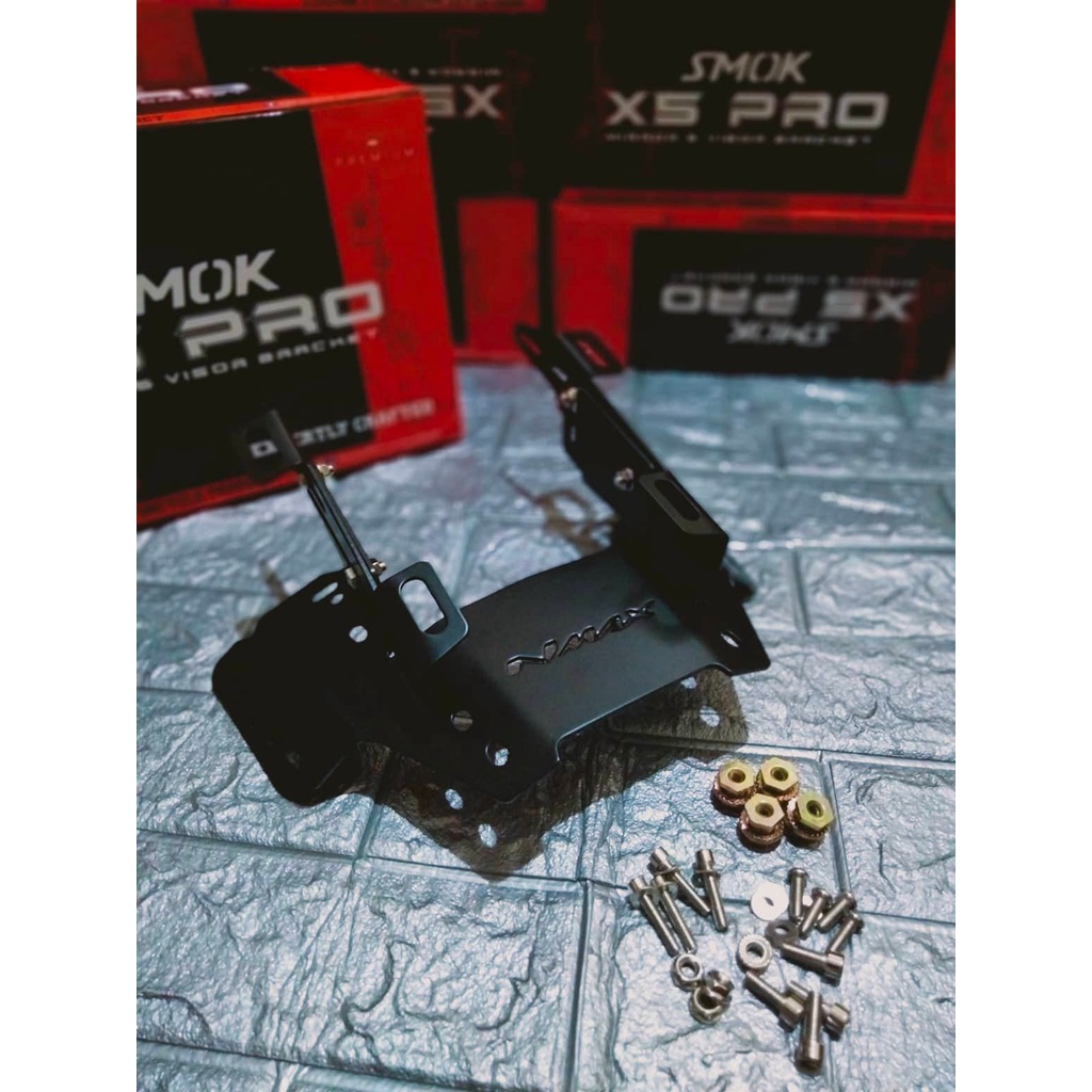 NMAX V1 V2 V2.1 BRACKET FOR VISOR AND MIRROR SET | Shopee Philippines