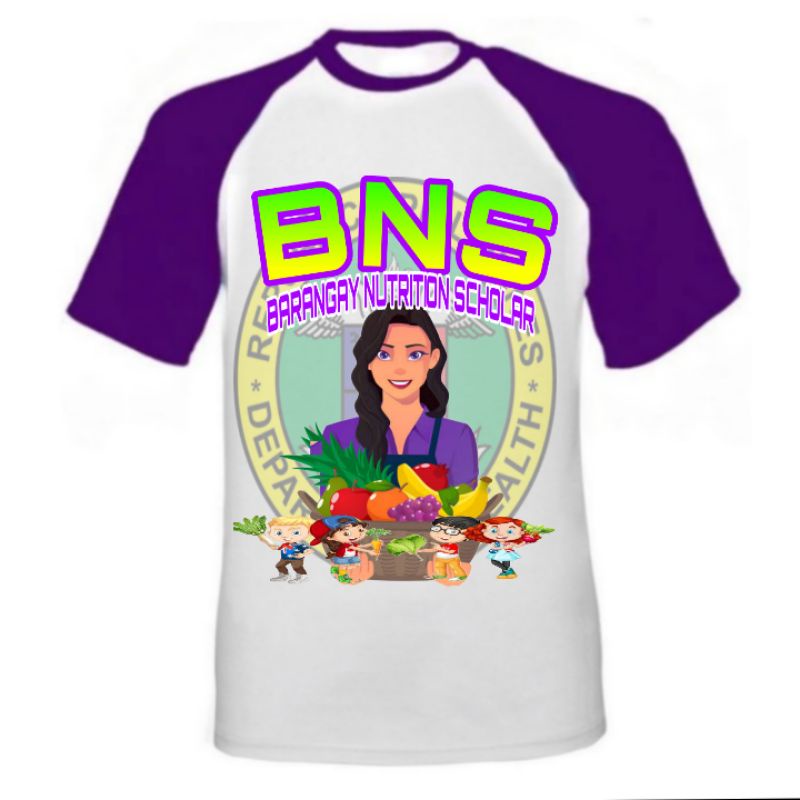 BNS - Barangay Nutrition Scholar Shirt - Sublimation Print | Shopee Philippines