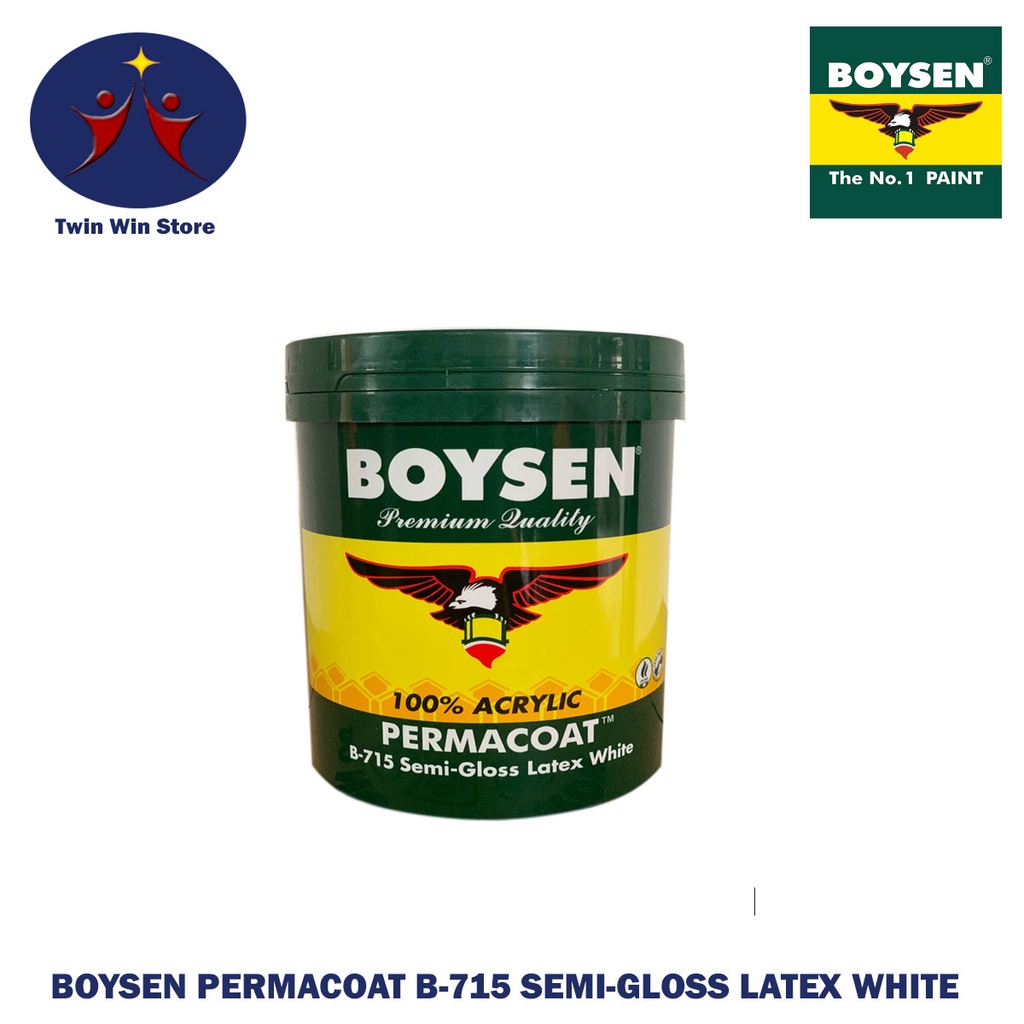 BOYSEN PERMACOAT B-715 SEMI-GLOSS LATEX | Shopee Philippines