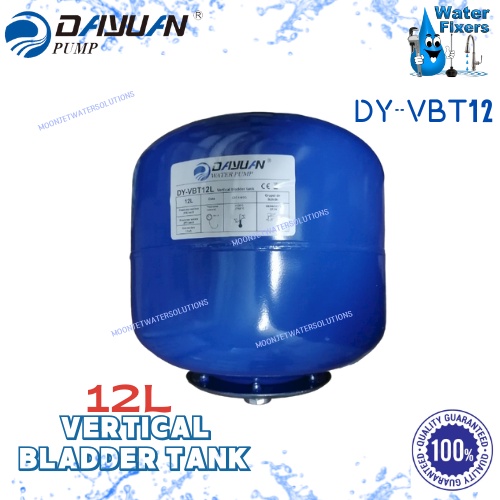 Dayuan 12Liters DY-VB12L Bladder Tank (Vertical) | Shopee Philippines