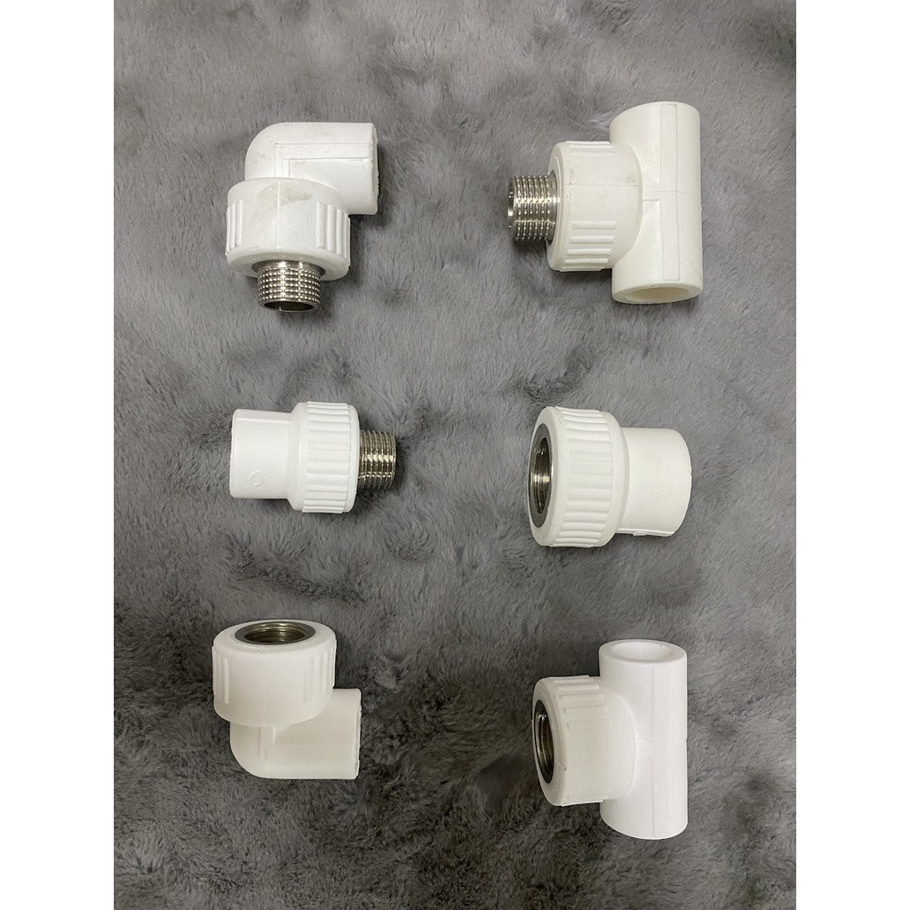 PPR pipe Fitting Female/male elbow female/male tee female/male adapter ...