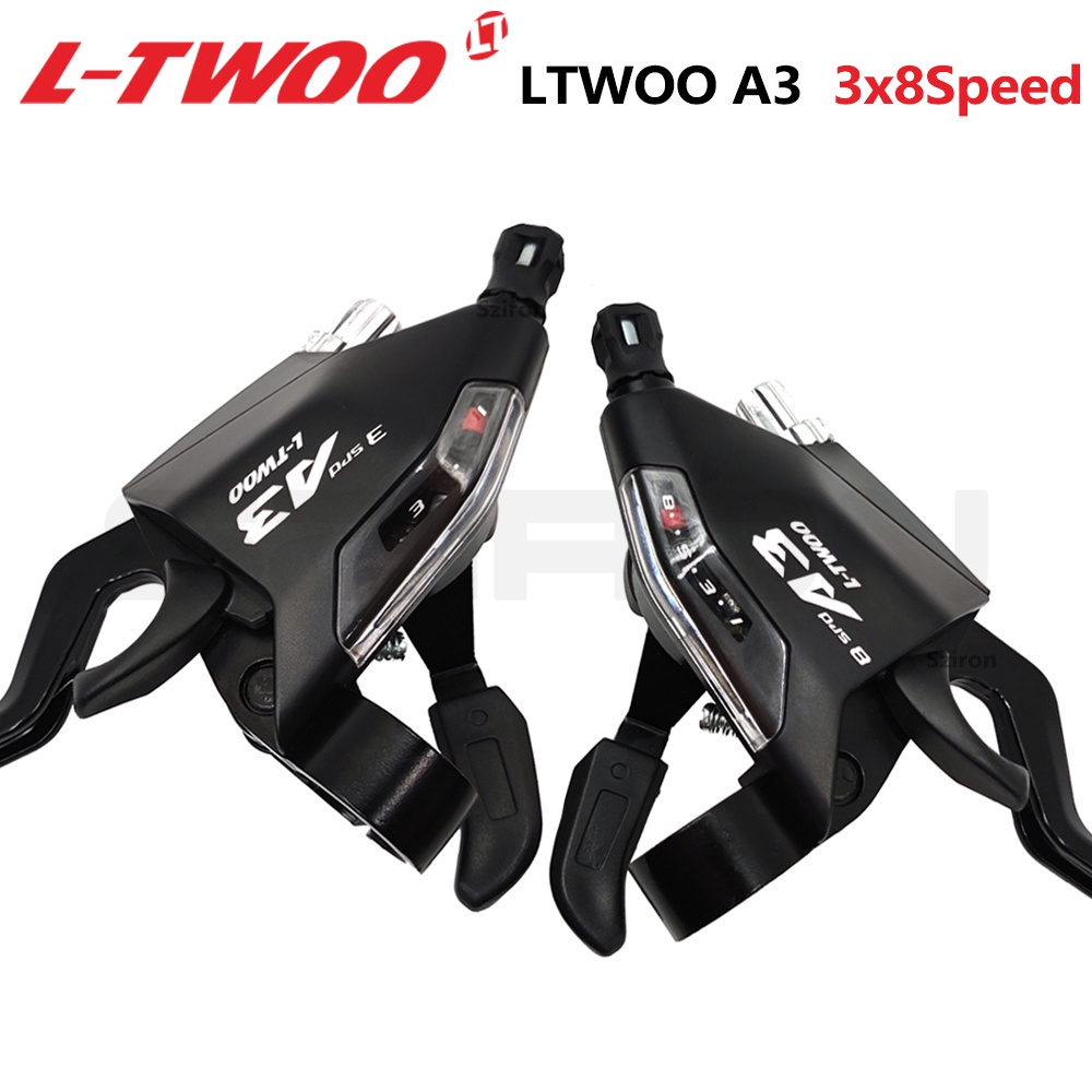 LTWOO A2 A3 Combo Shifter 7 8 Speed Brake Lever Gear Shifters 3X7 3X8 ...