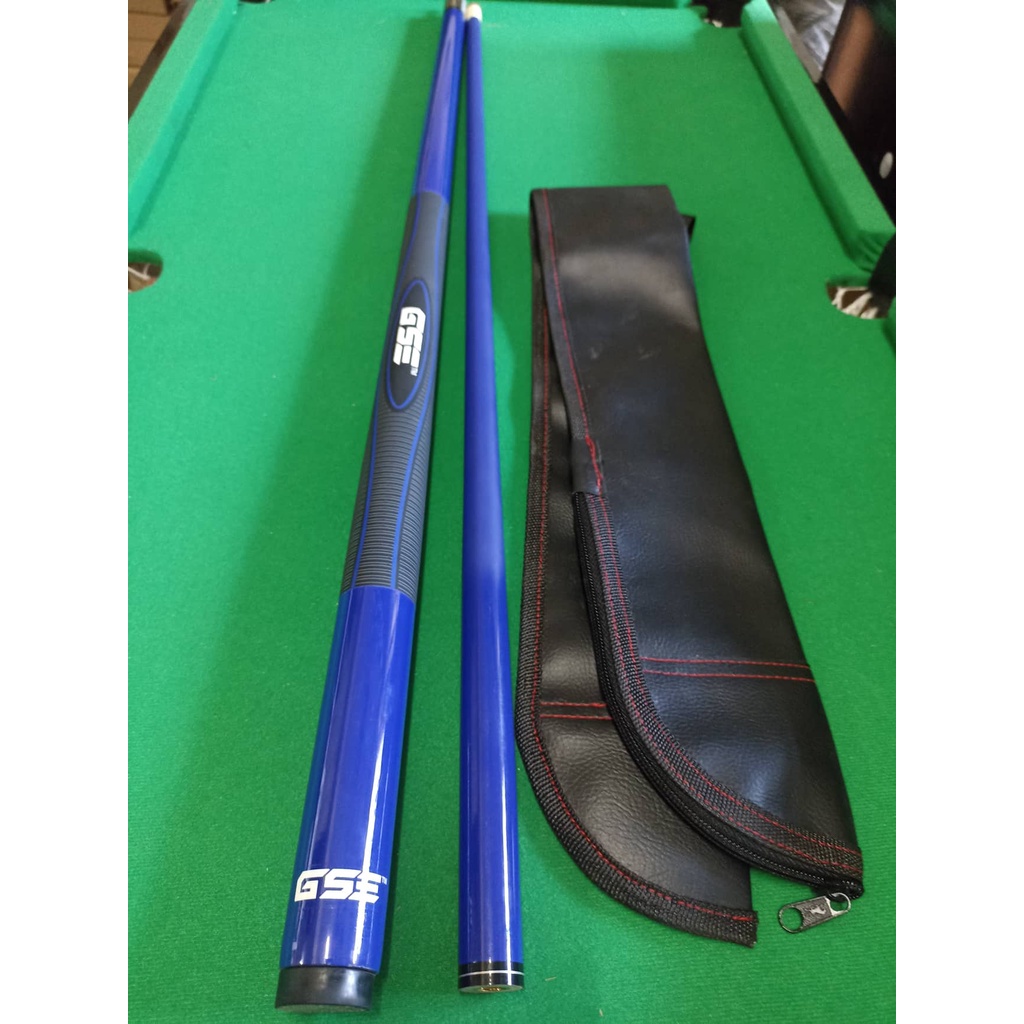 GSE Blue Carbon graphite billiard cue stick with free softcase /tako sa ...
