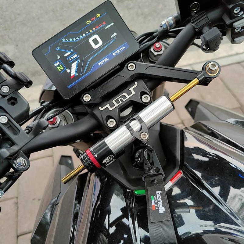 Benelli TNT600i steering damper motorcycle modified titanium ...