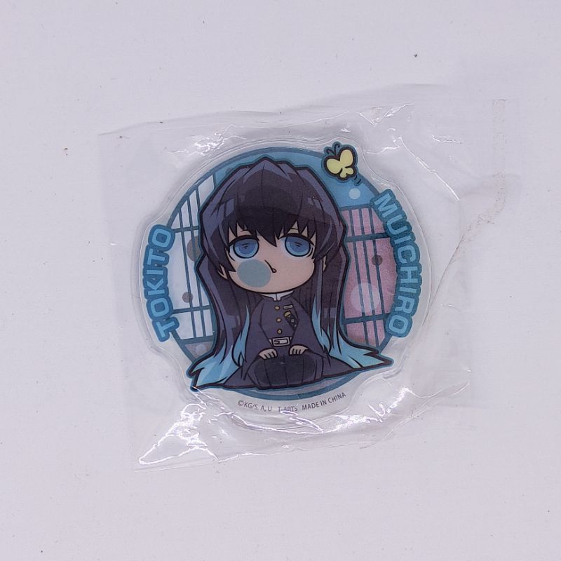 Original sticker 3D Embossed muichiro tokito demon slayer | Shopee ...