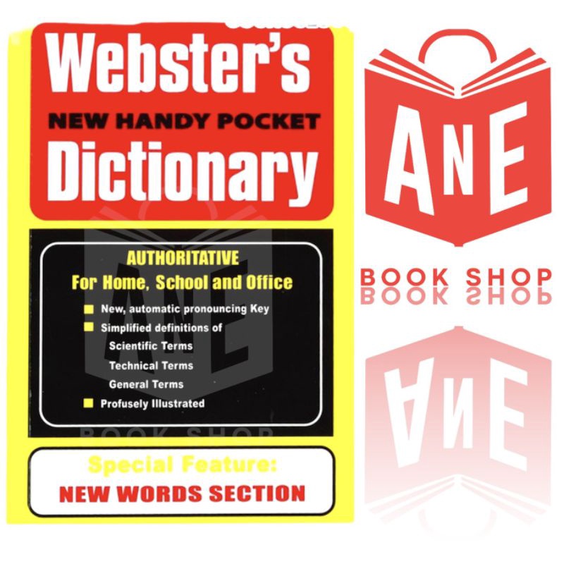 AUTHENTIC Webster's New Handy Pocket Dictionary Special Features: New ...