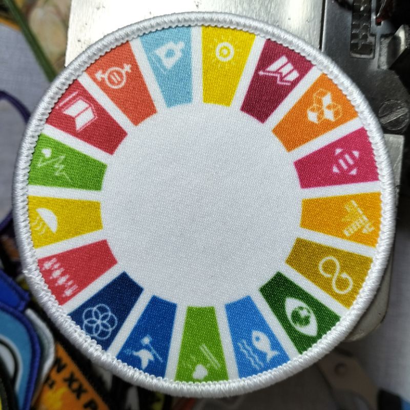 Blank Merrowed SDG'S Emblem Patch | Shopee Philippines