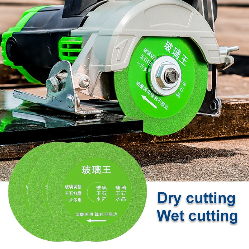 Glass Cutting Disc 4inch 100mm Ultra-Thin Diamond Saw Blade Wheel 100mm ...