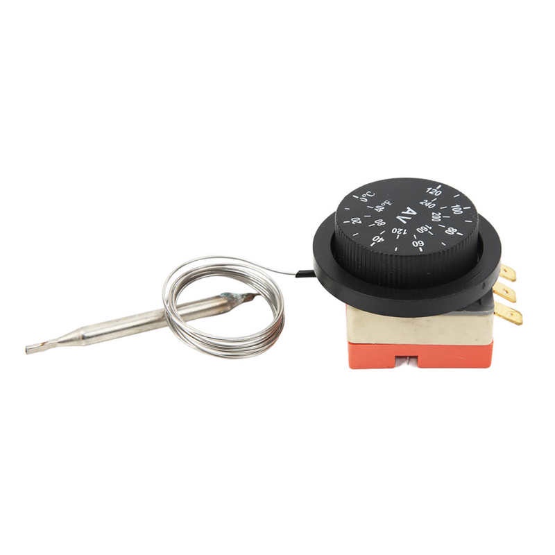 Car Radiator Temperature Controller Switch Adjustable Electric Fan ...