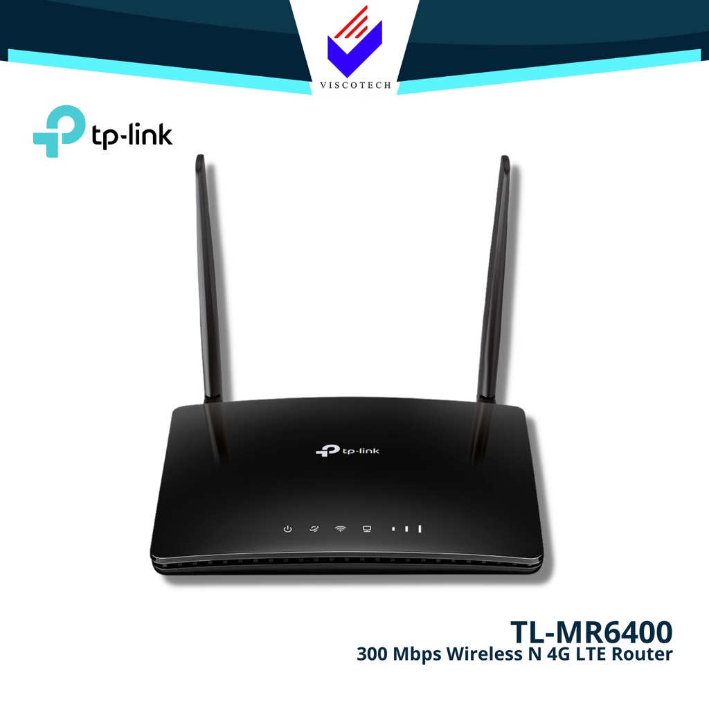 TP-Link TL-MR6400 300mbps Wireless N 4g LTE Router | Shopee Philippines