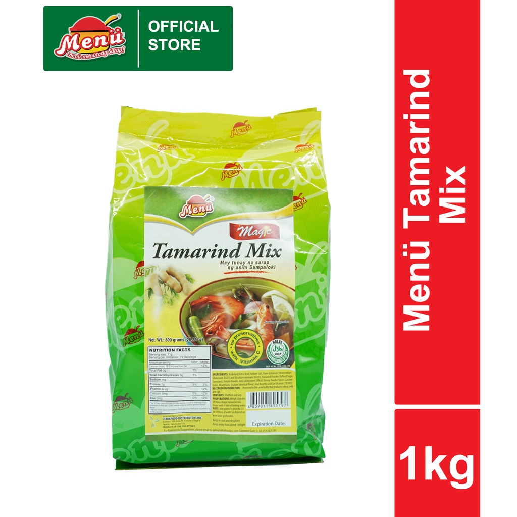 Menü Tamarind Mix 800g | Shopee Philippines