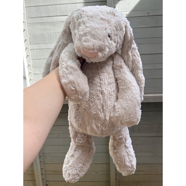 Jellycat bashful Oatmeal bunny HUGE original Rabbit Doll | Shopee ...