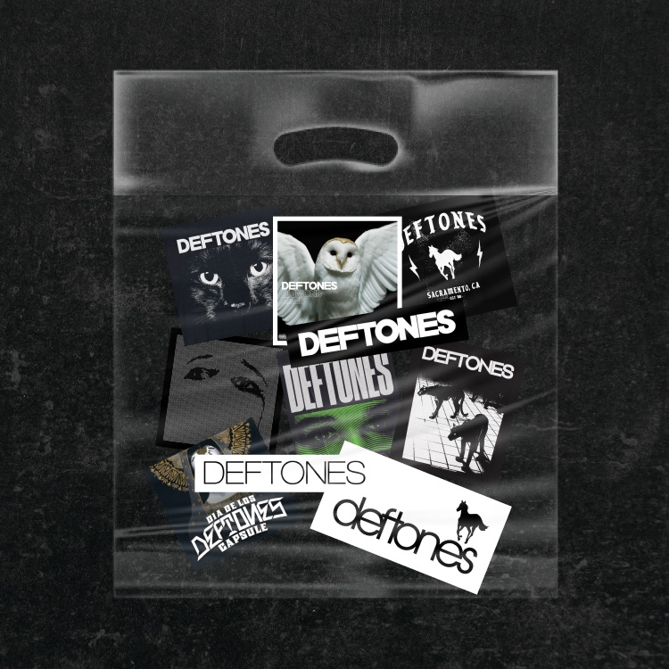 Deftones Sticker Pack Vinyl Band Metal - 10pcs | Shopee Philippines