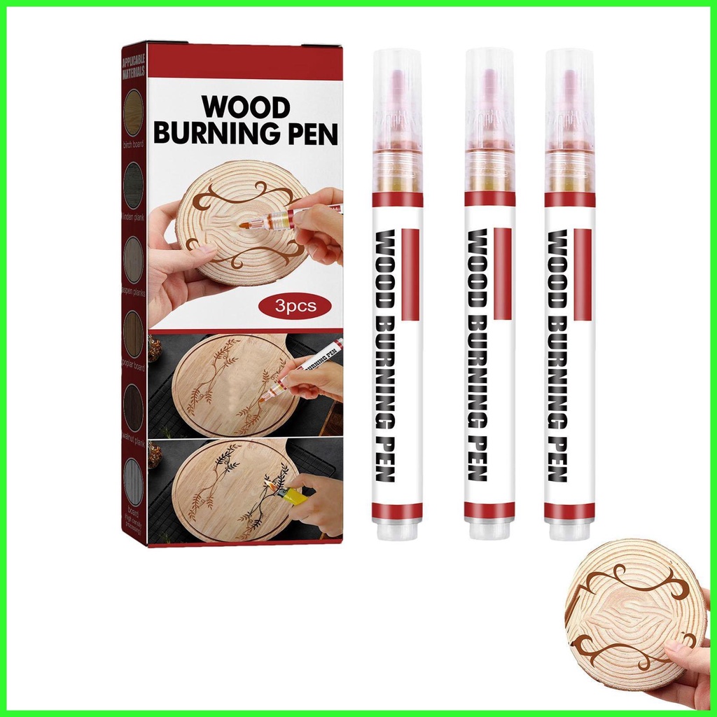 Burning Pen 3 PCS Scorch Markers For Burning Marker Heat Sensitive ...