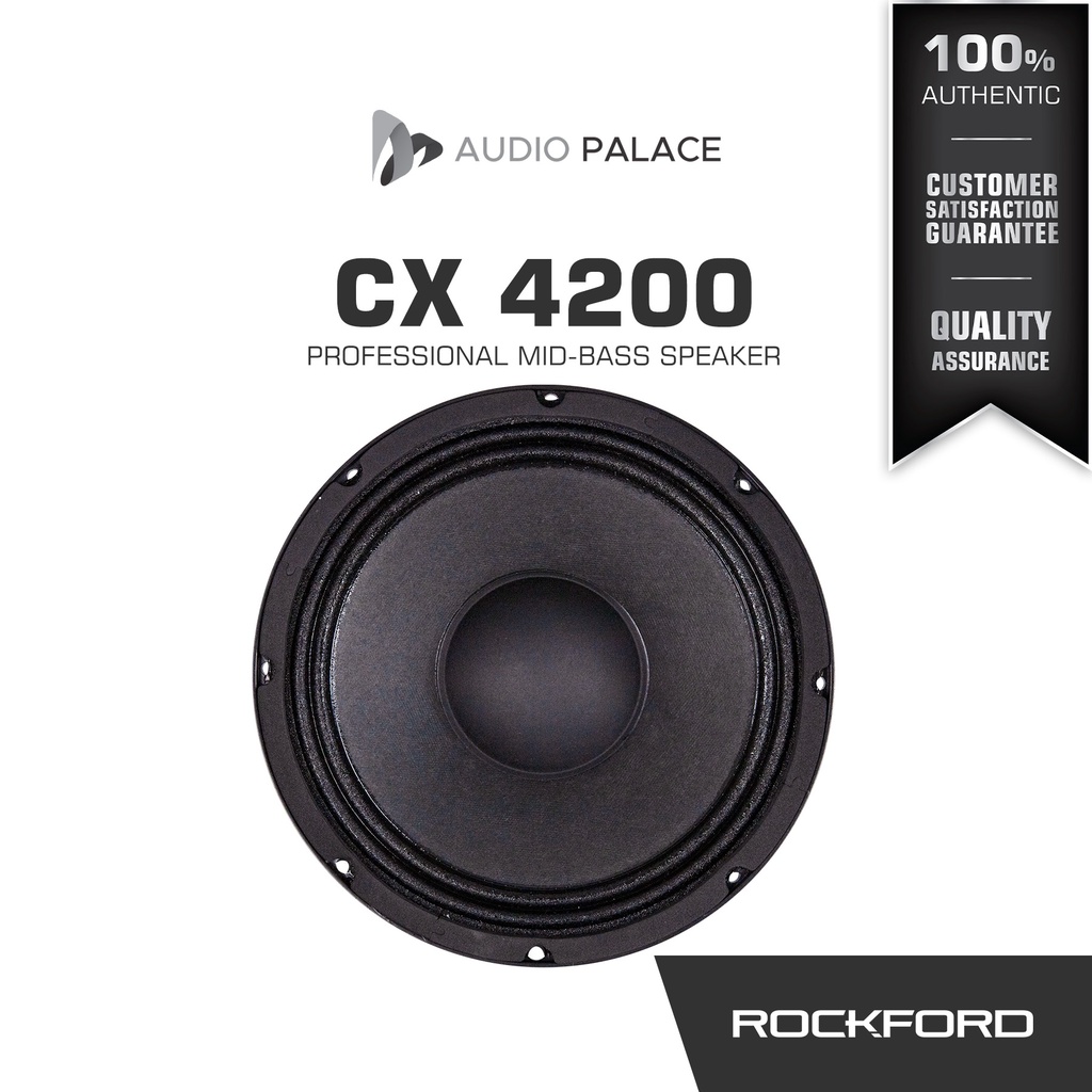 ROCKFORD MB-12CX4200 PROFESSIONAL MID-BASS SPEAKER | Shopee Philippines
