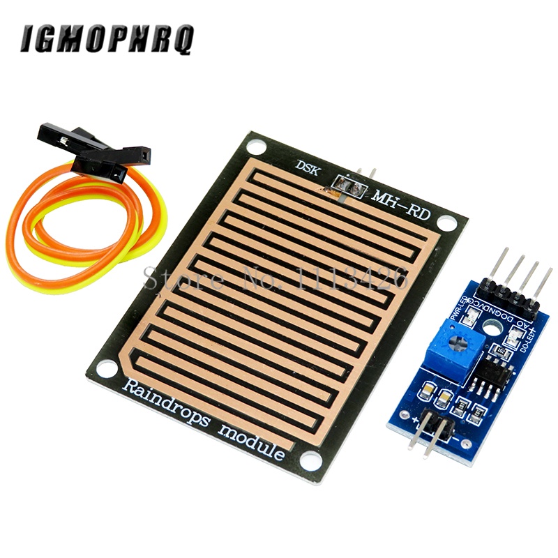 1set/lot Snow/Raindrops Detection Sensor Module Rain Weather Module ... 1set/lot Snow/Raindrops Detection Sensor Module Rain Weather Module ...