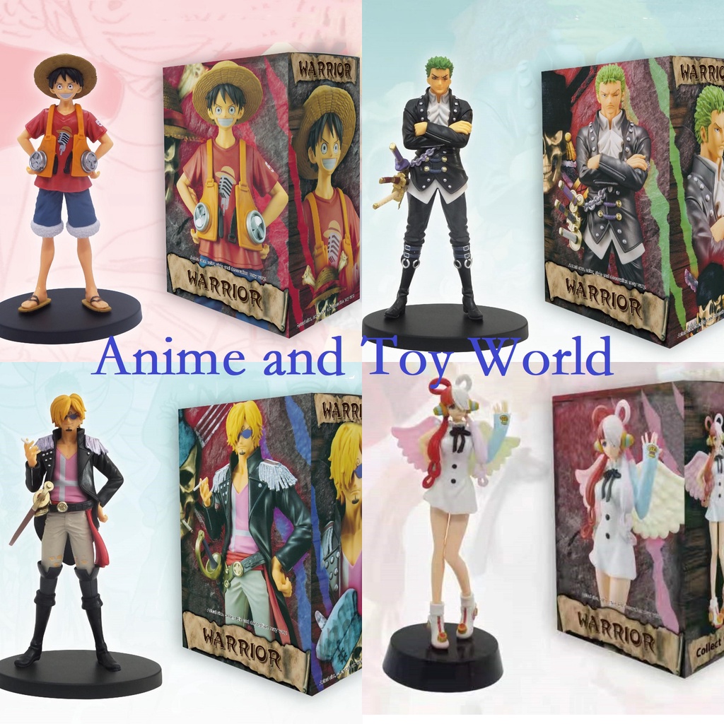 One Piece Film Red Luffy Zoro Sanji Uta Nami Robin Warrior Collectible ...
