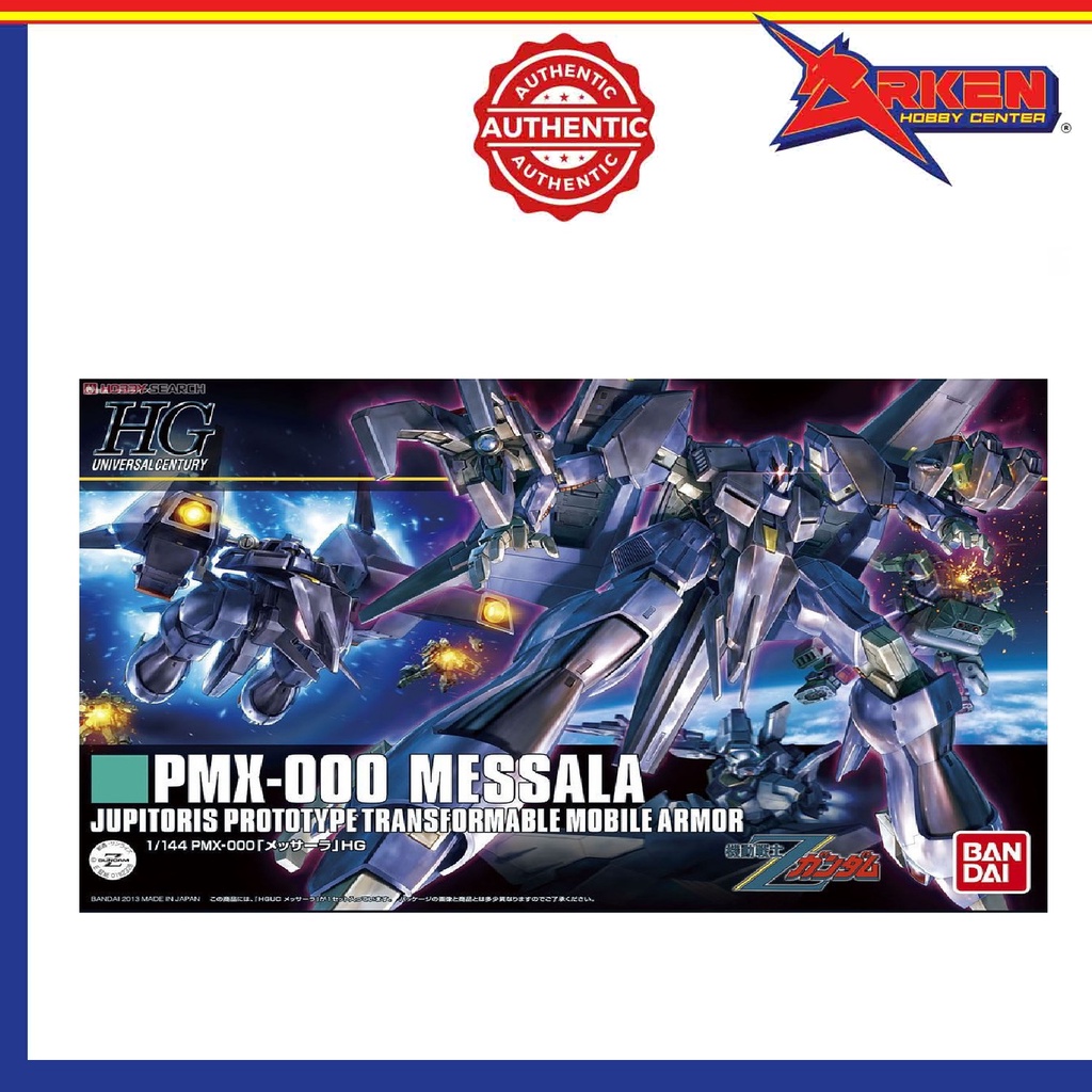 BANDAI Gunpla - HGUC 1/144 PMX-000 Messala Jupitoris Prototype ...
