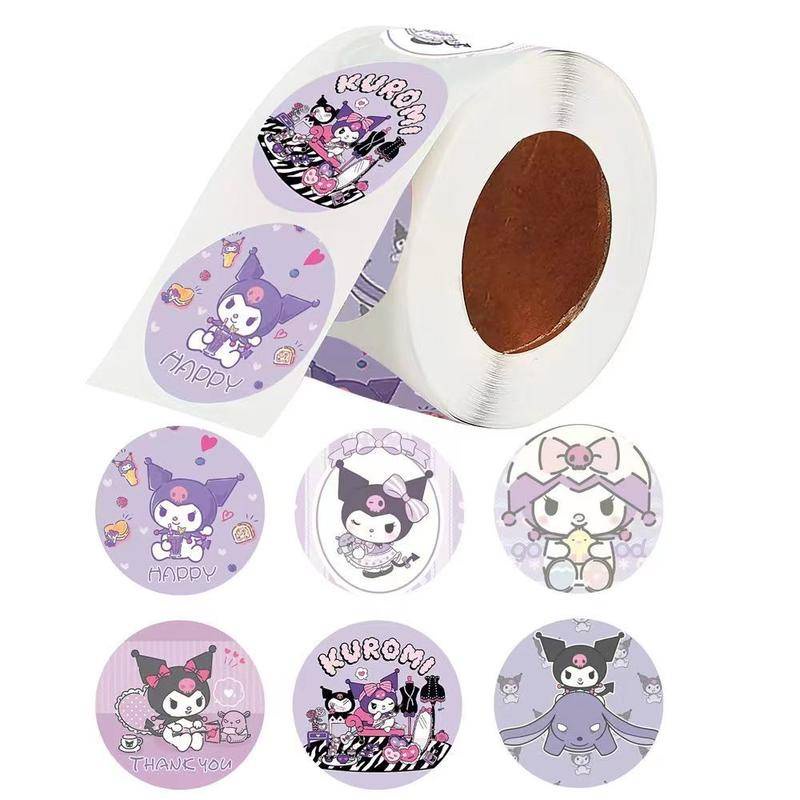 500Pcs Sanrio Kuromi Reward Stickers Motivational Stickers Roll for ...