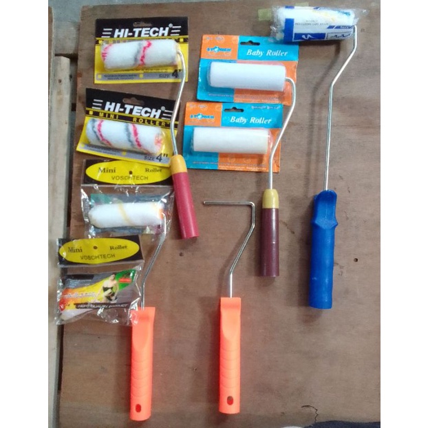 MICROFIBER MINI ROLLER | BABY ROLLER 4" | ROLLER PINTURA VOSCHTECH,HI ...