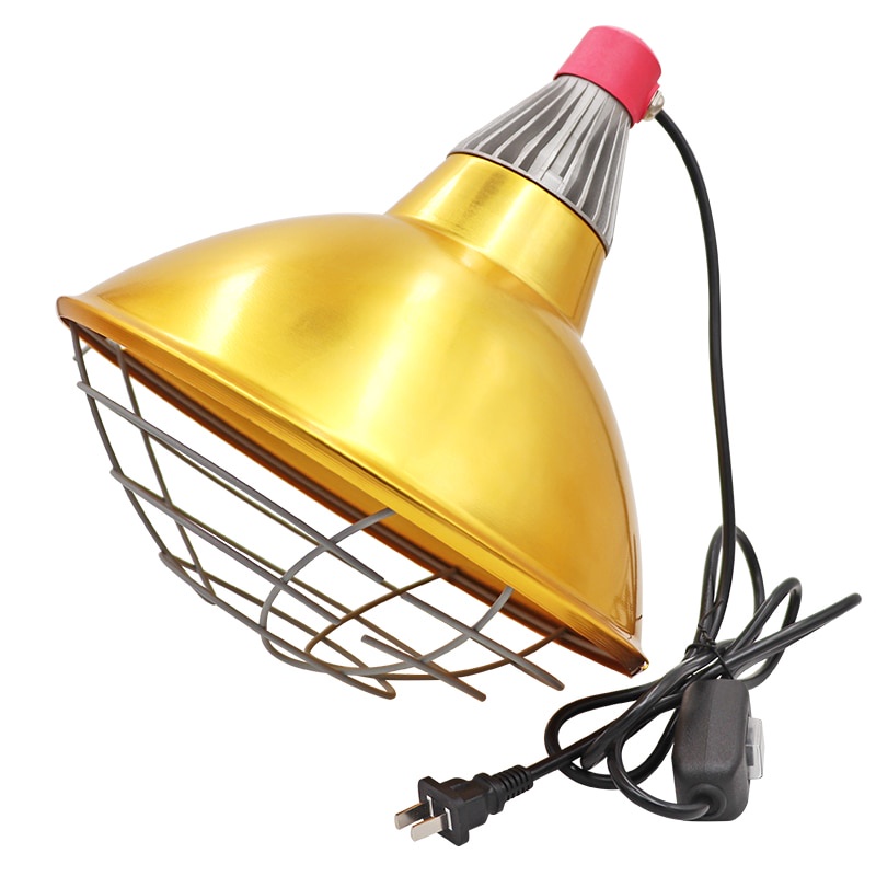 Big Golden Pig Heating Lamp shade Infrared Heat Light shade Big Pet ...