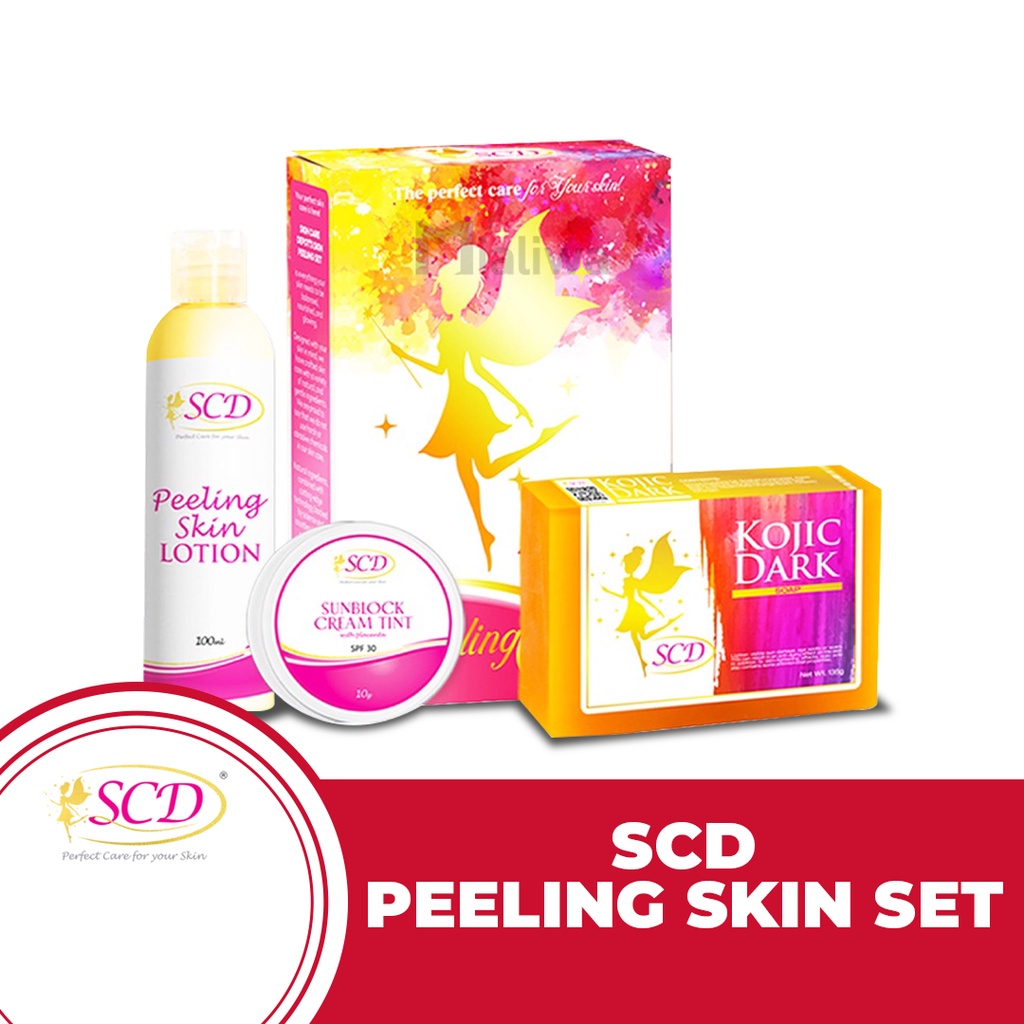 SCD Peeling Skin Set | 100% Original/Authentic | Shopee Philippines