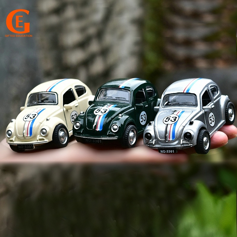 Alloy Beetle Car Model Children Simulation Vehicle Toy Door Can Be ...