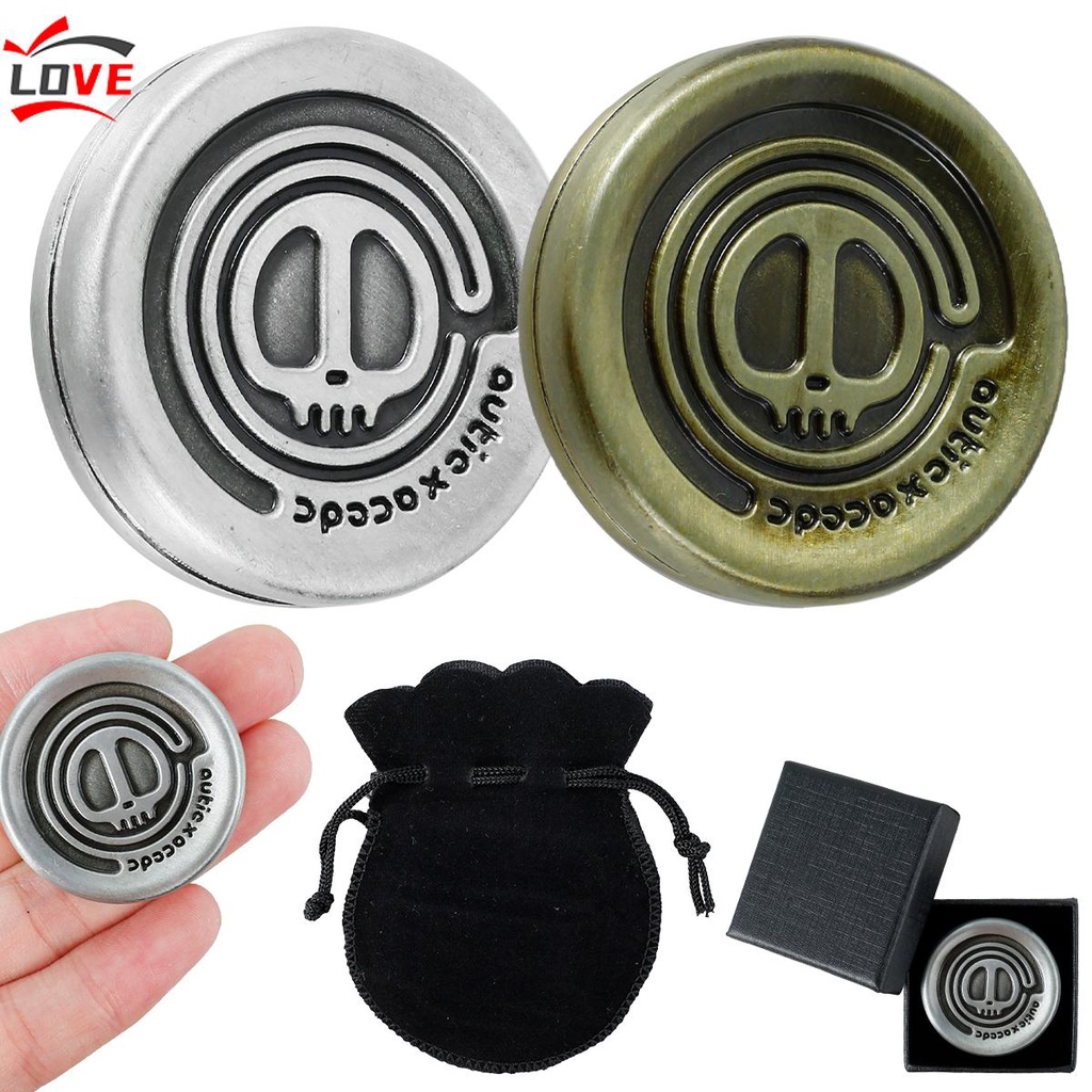 Haptic Coin Fidget Slider EDC Metal Fidget Toys for Adults ADHD Autism ...