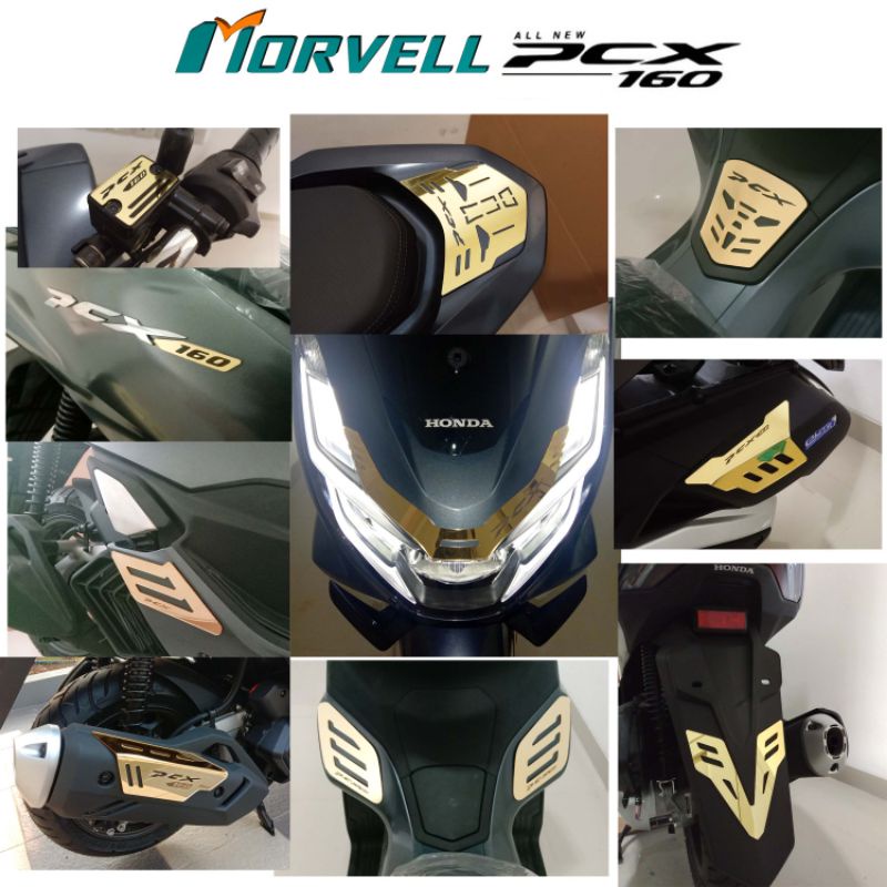 Honda pcx160 2021 2024 pcx 160 garnish accessories garnish package ...