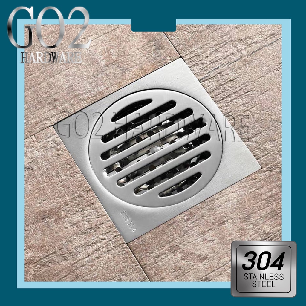 Stainless Steel 304 Floor Drain Anti-Oder | Shopee Philippines