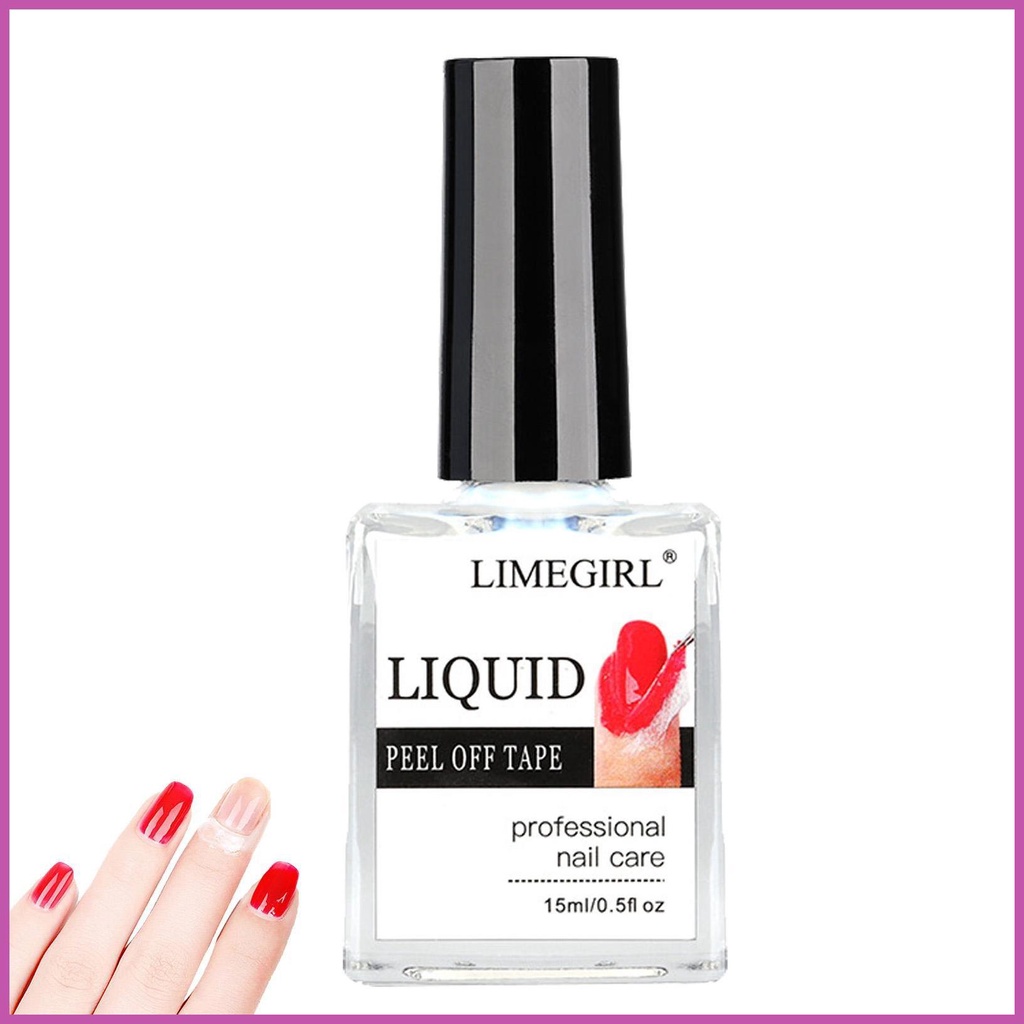 Peel off Latex Barrier Builder Gel for Nails Easy Peel Polish Barrier ...