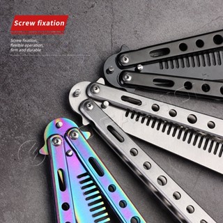 Salon Stainless Butterfly Folding Comb Balicomb FIIO Fashion Comb Gift ...